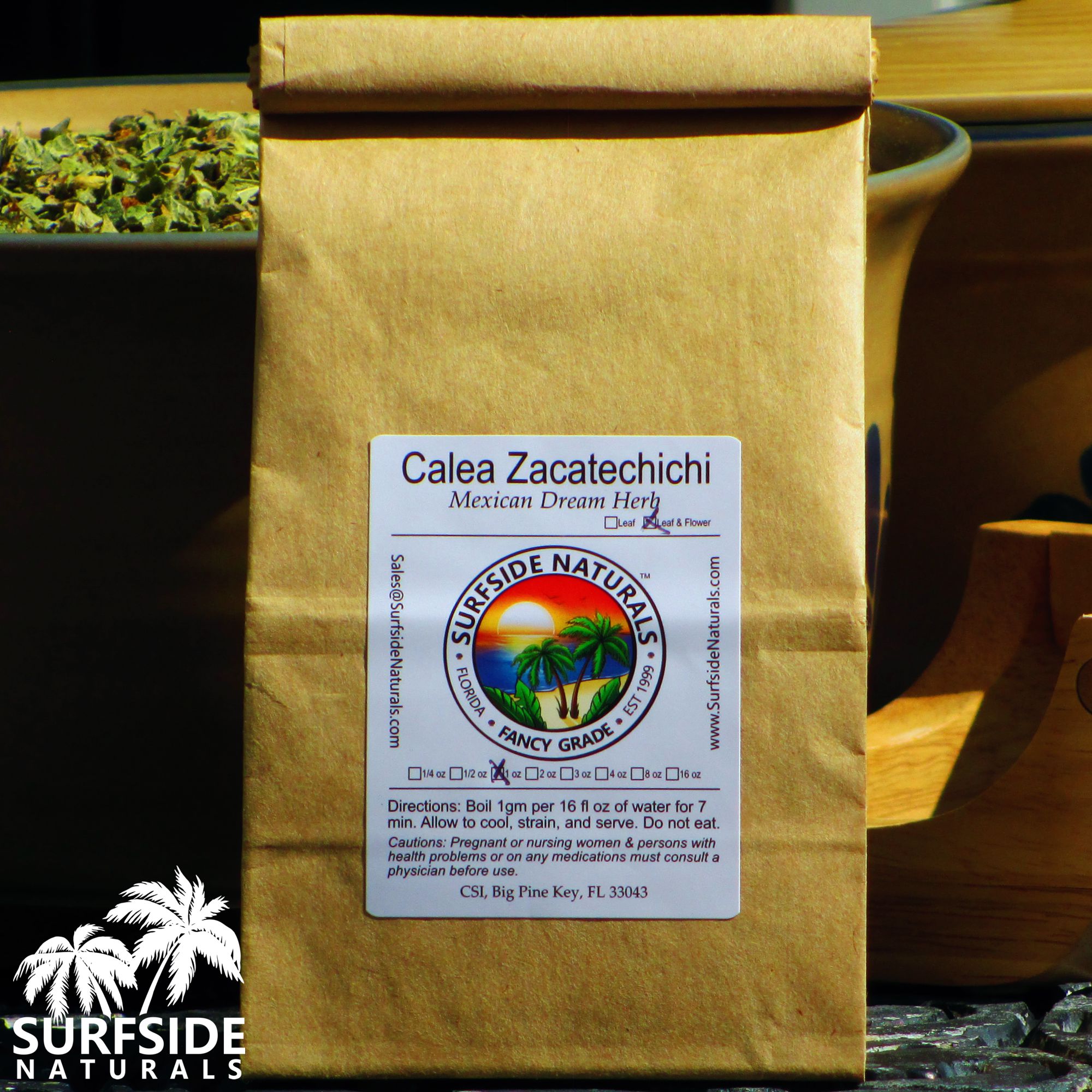 Calea Zacatechichi | Mexican Dream Herb – Surfside Naturals
